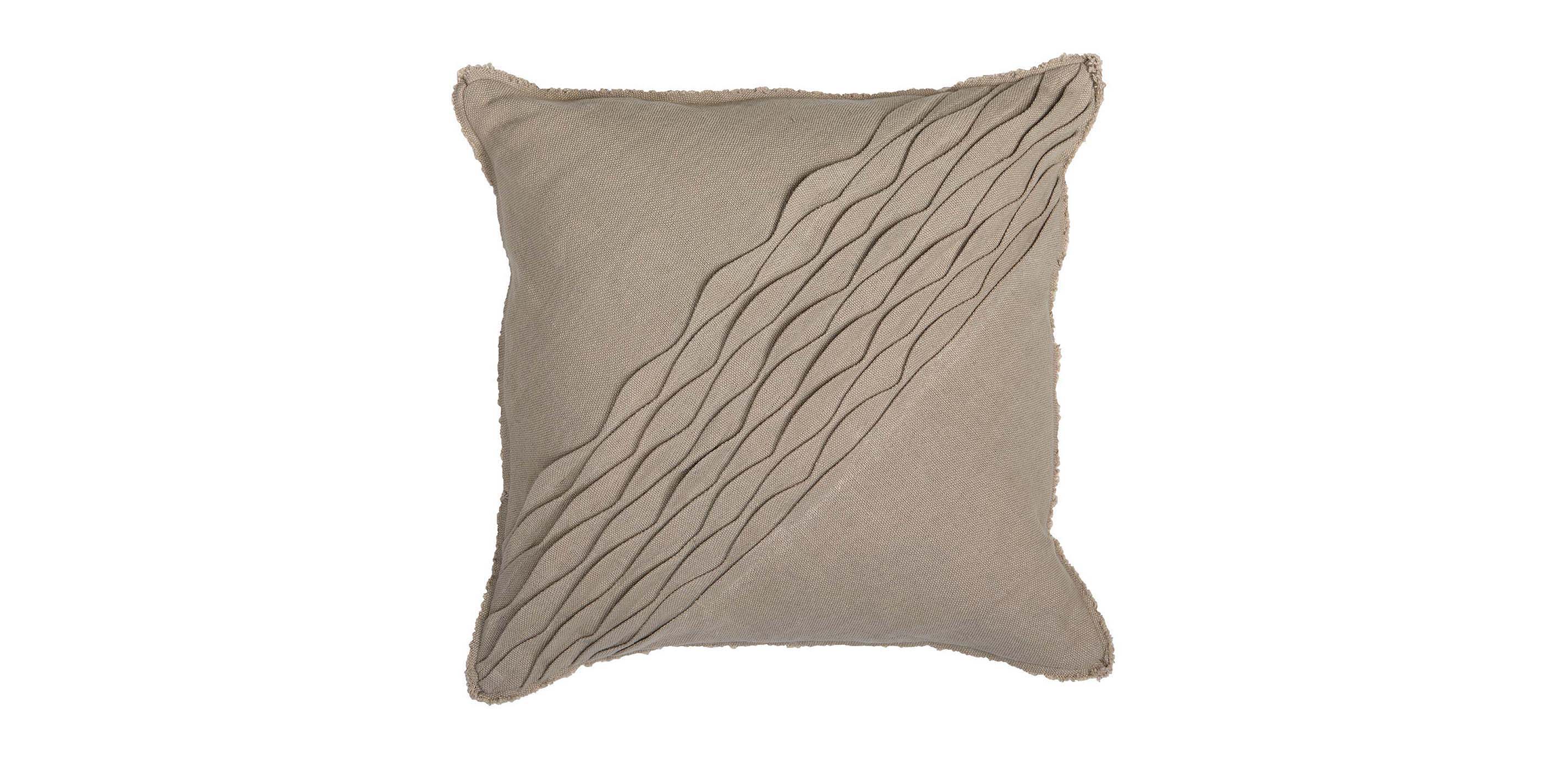 Diagonal Pleated Throw Pillows | Ethan Allen Decorative Pillows | Ethan ...