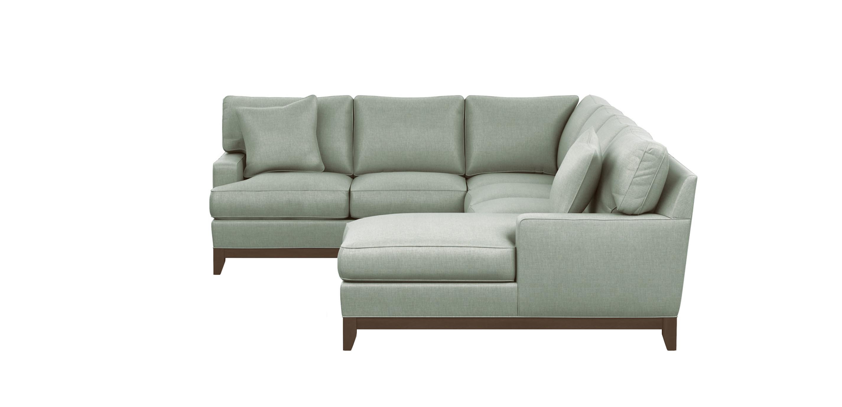 Arcata Five Piece Sectional with Chaise Ethan Allen