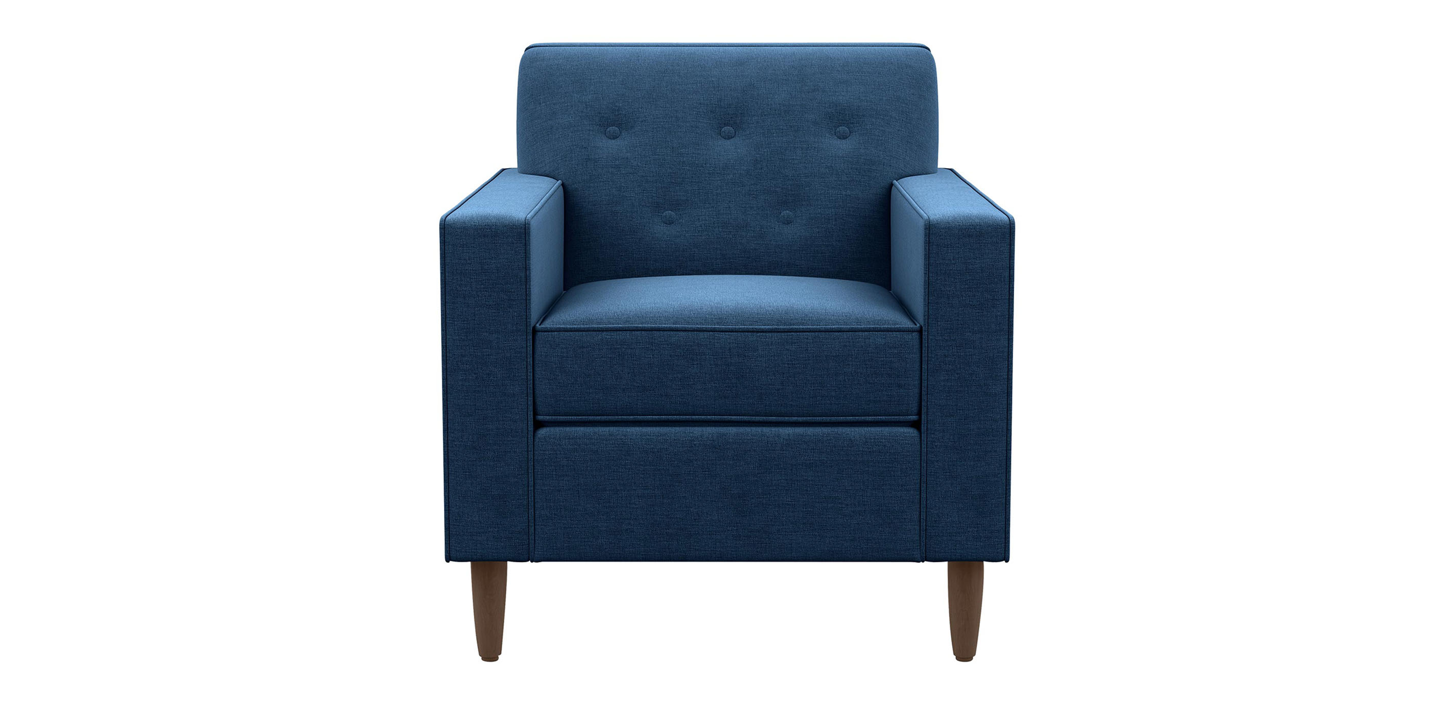 Marcus Upholstered Midcentury-Modern Armchair | Ethan Allen