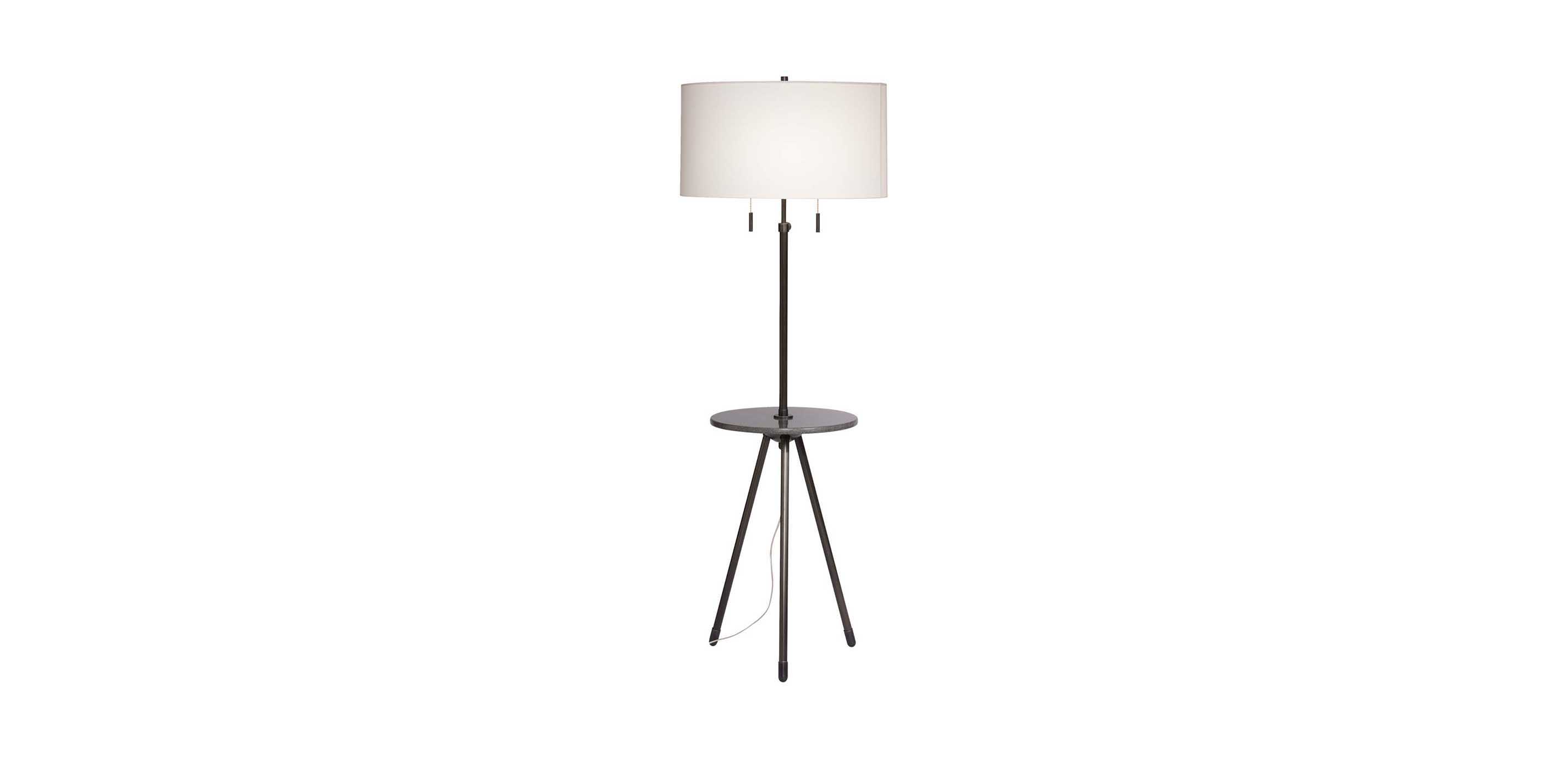 Durran Tray Table Floor Lamp | Ethan Allen