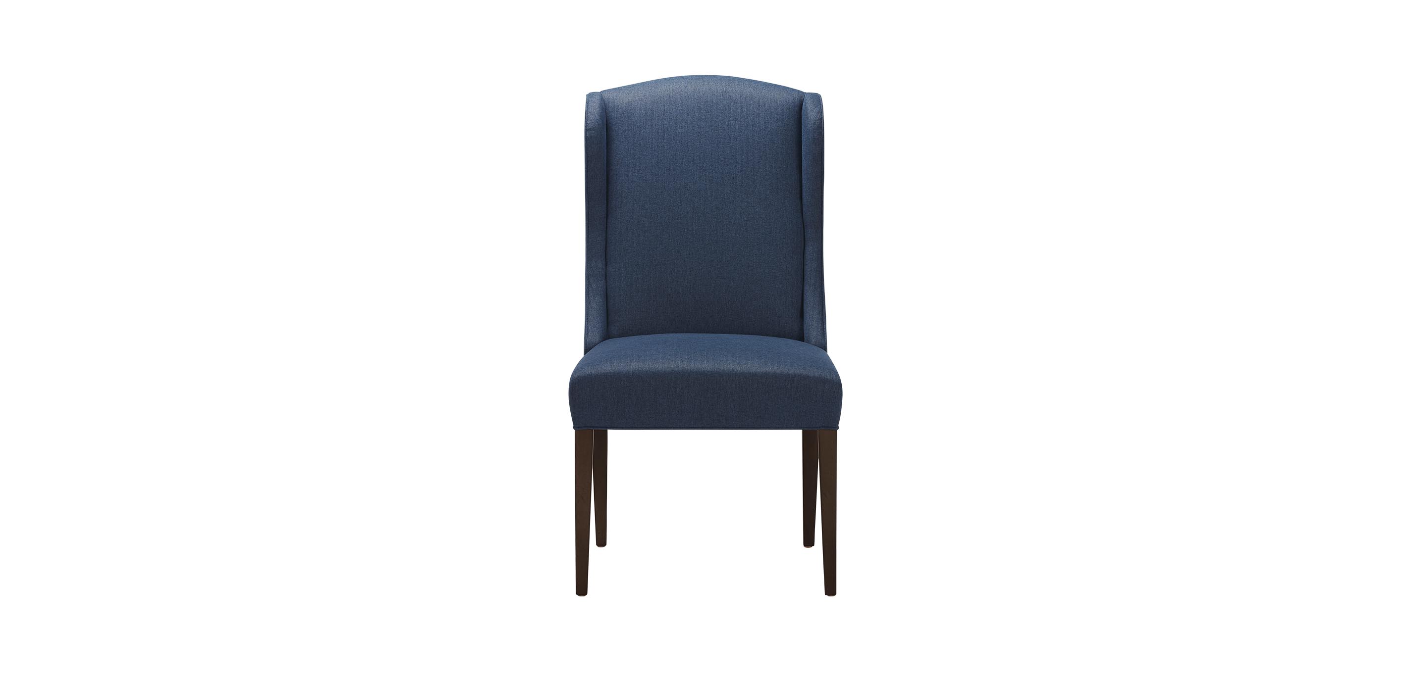 Lenoir Wingback Dining Side Chair in Fabric | Ethan Allen