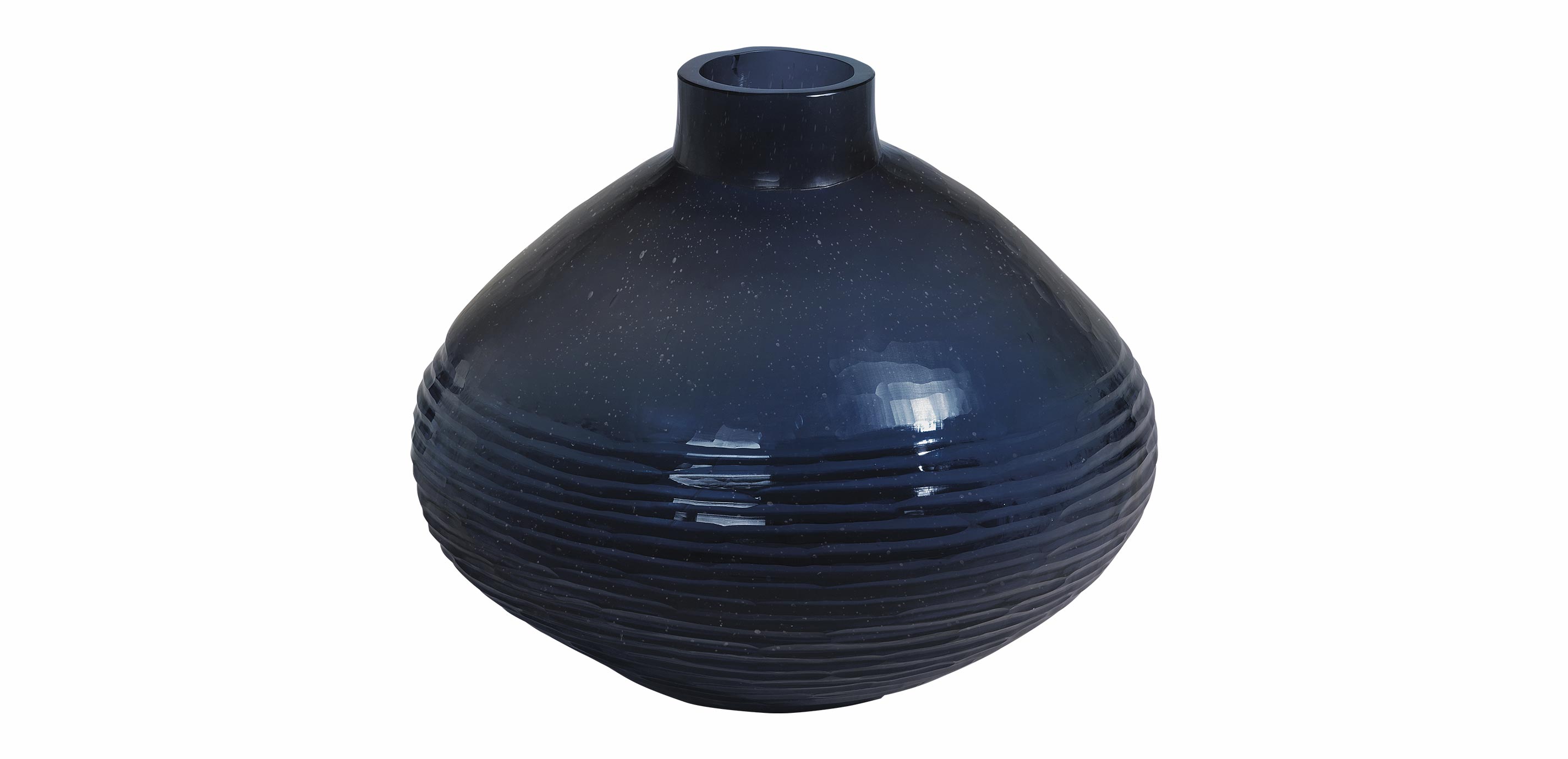Large Brayton Indigo Vase | Vases | Ethan Allen
