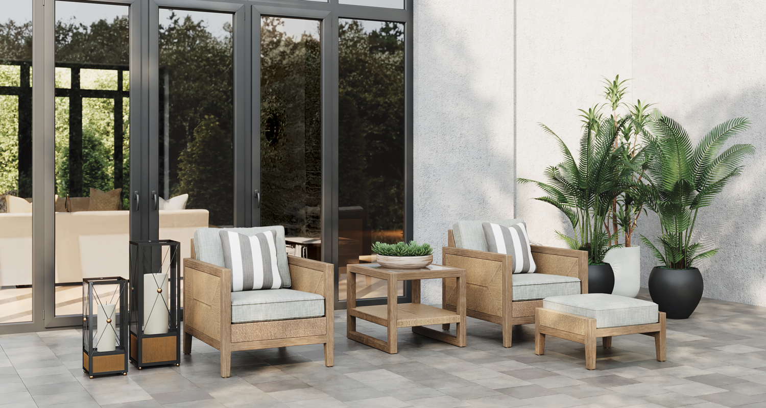Simply Luxurious Patio | Ethan Allen Canada