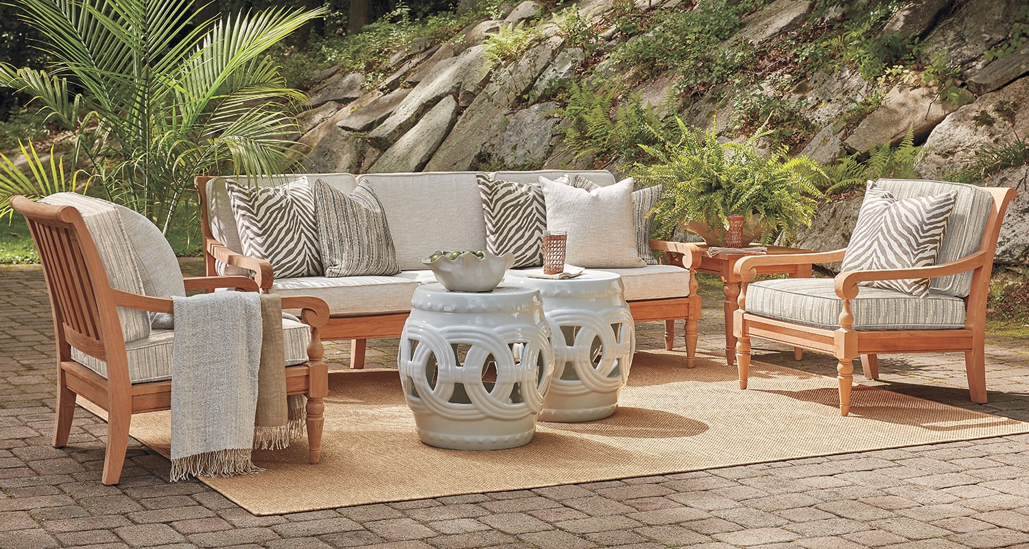 Animal Print Patio Living Room | Patio Designs | Ethan Allen Canada