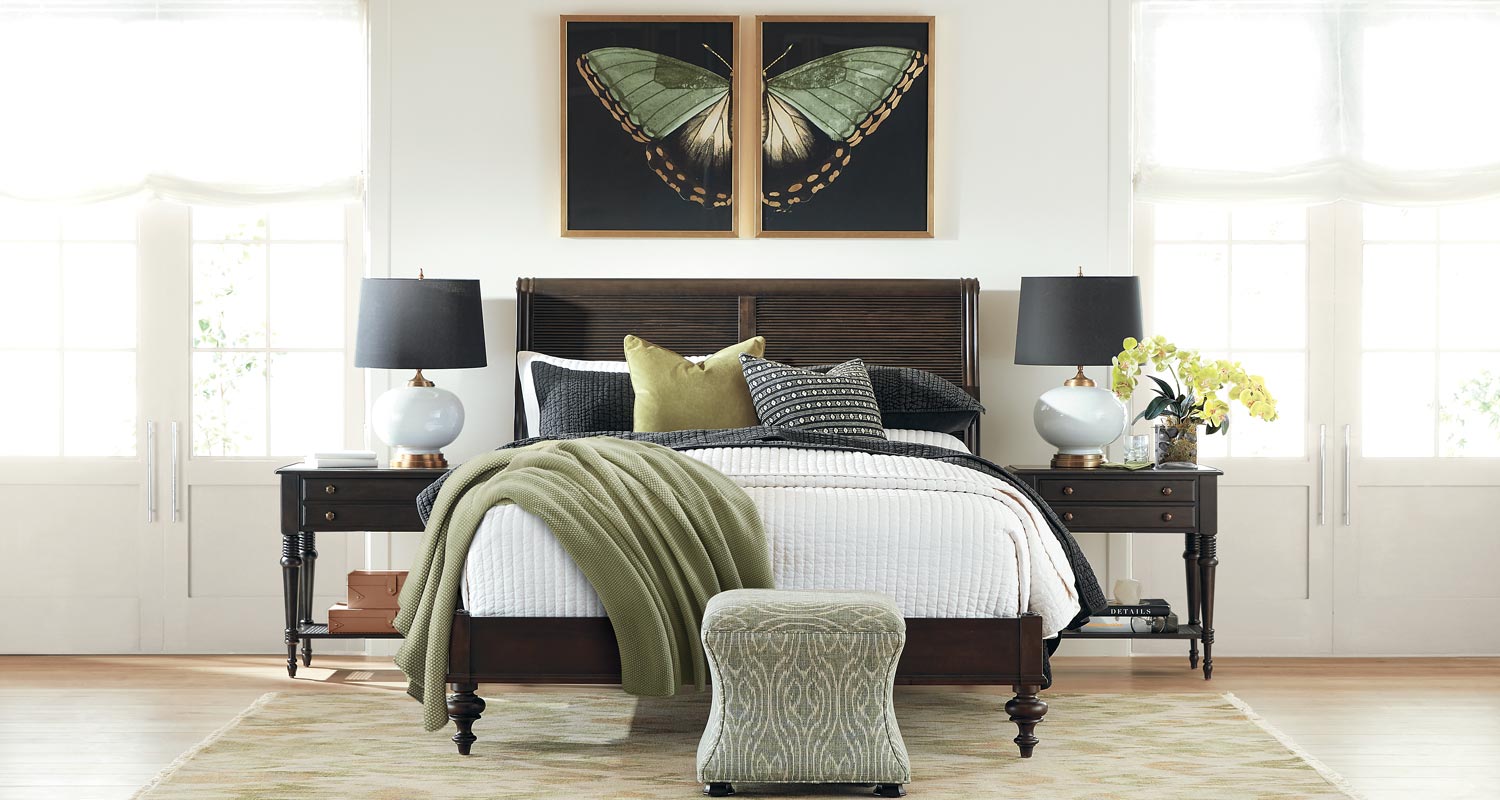 Sumptuous Suite Bedroom | Green Bedroom Décor | Ethan Allen Canada