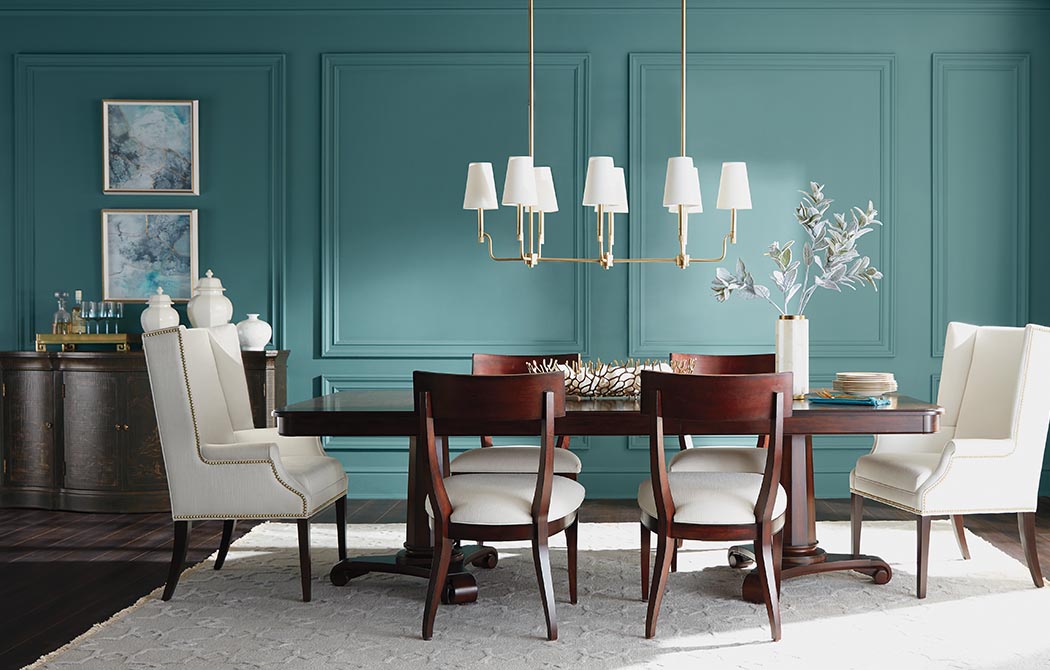 Gourmet & Glamorous Formal Dining Room | Ethan Allen Canada